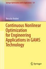 Continuous Nonlinear Optimization for Engineering Applications in GAMS ...