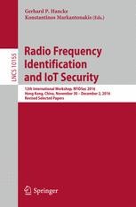 Radio Frequency Identification and IoT Security: 12th International ...