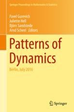 Patterns of Dynamics: Berlin, July 2016 | SpringerLink