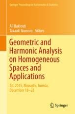 Geometric and Harmonic Analysis on Homogeneous Spaces and Applications: TJC 2015, Monastir ...