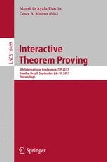 Interactive Theorem Proving: 8th International Conference, ITP 2017 ...