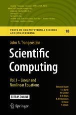 Scientific Computing: Vol. I - Linear and Nonlinear Equations ...