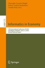Informatics in Economy: 15th International Conference, IE 2016, Cluj ...
