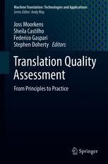 Translation Quality Assessment: From Principles to Practice | Springer ...
