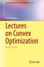 Lectures on Convex Optimization | SpringerLink