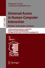 Universal Access in Human-Computer Interaction. Methods, Technologies, and Users: 12th ...