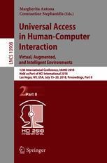 Universal Access in Human-Computer Interaction. Virtual, Augmented, and ...