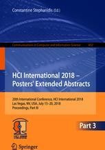 HCI International 2018 – Posters' Extended Abstracts: 20th ...