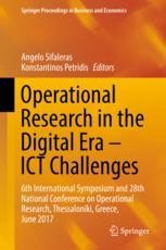 Operational Research in the Digital Era – ICT Challenges: 6th ...