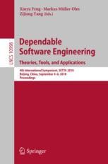 Dependable Software Engineering. Theories, Tools, and Applications: 4th ...