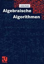 Algebraische Algorithmen | Springer Nature Link (formerly SpringerLink)
