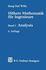 Höhere Mathematik für Ingenieure: Band I Analysis | SpringerLink