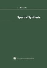 Spectral Synthesis | Springer Nature Link (formerly SpringerLink)