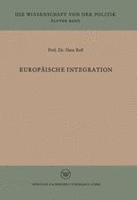 Europäische Integration | SpringerLink