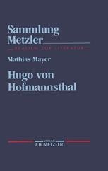 Hugo von Hofmannsthal | SpringerLink