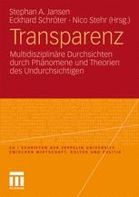 Transparenz: Multidisziplinäre Durchsichten durch Phänomene und ...
