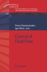 Control of Fluid Flow | SpringerLink