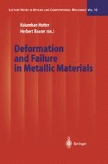 Deformation and Failure in Metallic Materials | Springer Nature Link ...