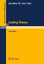 Coding Theory | SpringerLink
