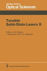Tunable Solid-State Lasers II: Proceedings of the OSA Topical Meeting, Rippling River Resort ...