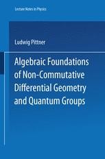 Algebraic Foundations of Non-Commutative Differential Geometry and Quantum Groups | SpringerLink