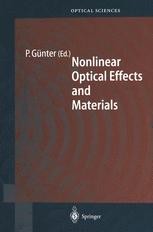 Nonlinear Optical Effects and Materials | SpringerLink