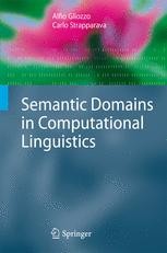 Semantic Domains in Computational Linguistics | Springer Nature Link ...