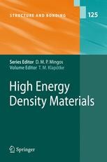 High Energy Density Materials | Springer Nature Link (formerly ...
