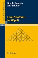 Local Newforms for GSp(4) | Springer Nature Link (formerly SpringerLink)