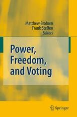 Power, Freedom, and Voting | SpringerLink