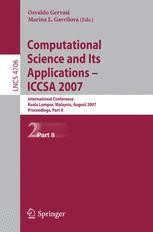 Computational Science and Its Applications - ICCSA 2007: International ...