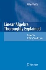 Linear Algebra Thoroughly Explained | SpringerLink
