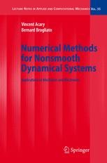 Numerical Methods for Nonsmooth Dynamical Systems: Applications in ...