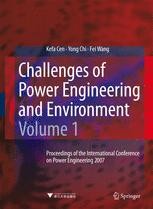 Challenges of Power Engineering and Environment: Proceedings of the ...