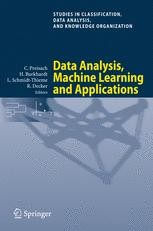 Data Analysis, Machine Learning and Applications: Proceedings of the ...