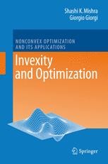 Invexity and Optimization | Springer Nature Link (formerly SpringerLink)