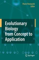 Evolutionary Biology from Concept to Application | SpringerLink