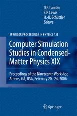 Computer Simulation Studies in Condensed-Matter Physics XIX ...