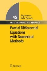 Partial Differential Equations with Numerical Methods | SpringerLink