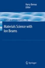 Materials Science with Ion Beams | Springer Nature Link (formerly ...