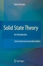 Solid State Theory: An Introduction | SpringerLink