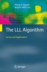 The LLL Algorithm: Survey and Applications | SpringerLink