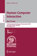 Human-Computer Interaction. New Trends: 13th International Conference ...