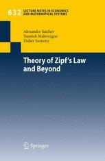 Theory of Zipf's Law and Beyond | SpringerLink