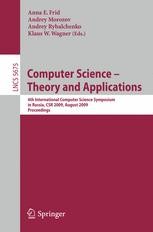 Computer Science - Theory and Applications: Fourth International ...