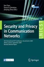 Security and Privacy in Communication Networks: 5th International ICST ...