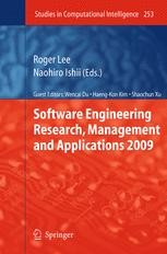 Software Engineering Research, Management and Applications 2009 ...