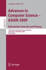 Advances in Computer Science, Information Security and Privacy: 13th ...