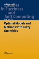 Optimal Models and Methods with Fuzzy Quantities | SpringerLink