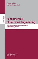 Fundamentals of Software Engineering: Third IPM International ...
